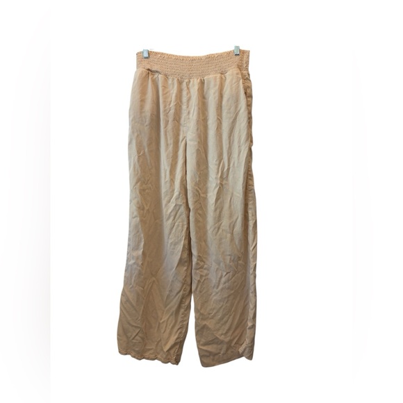 cloth & stone | Pants & Jumpsuits | Cloth Stone Wide Leg Cream Pull On ...
